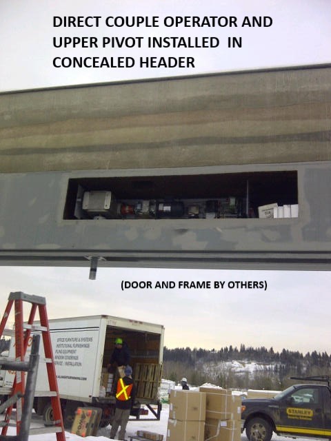 Direct Couple Operator (w/ CPH Hinge) On Brookfield Industries, Inc.